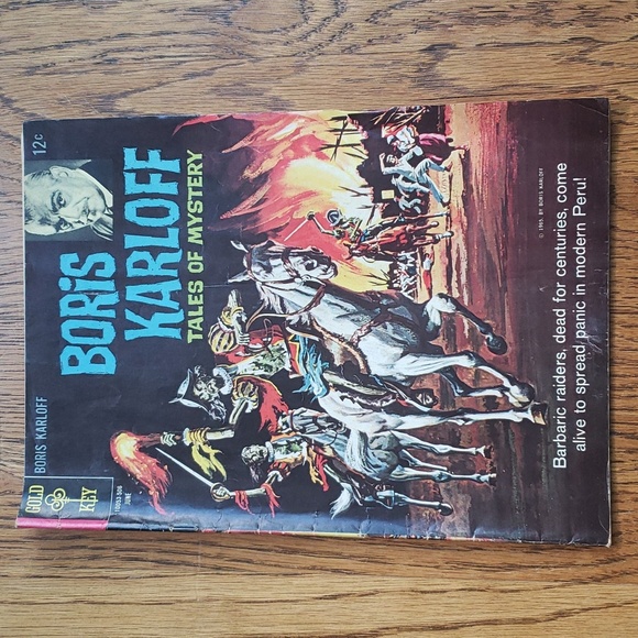 Gold Key | Other | Vintage 6s Boris Karloff Tales Of Mystery No 0 Gold ...
